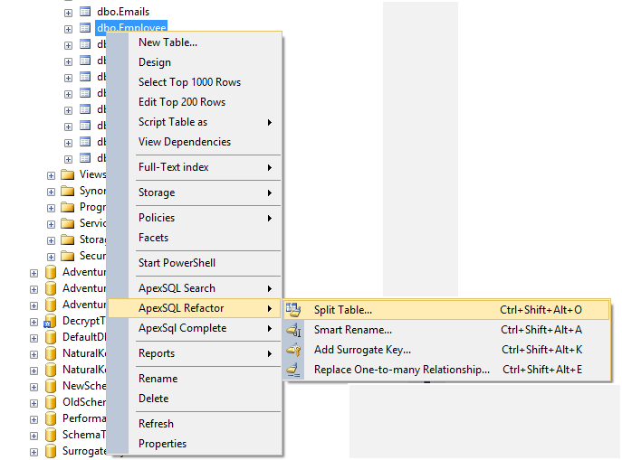 SQL Refactoring techniques – How to split a table in SQL? | SQL ...