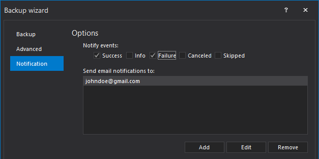 Create daily database backups with unique names in SQL Server