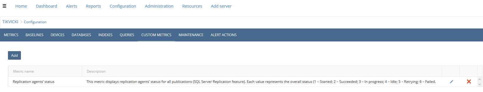 How to monitor SQL Server replication agent status