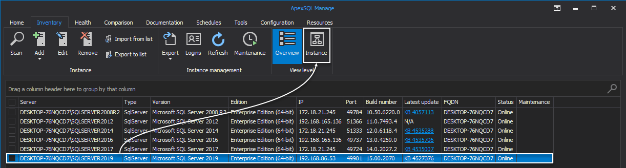 How To Get SQL Server Instance Information
