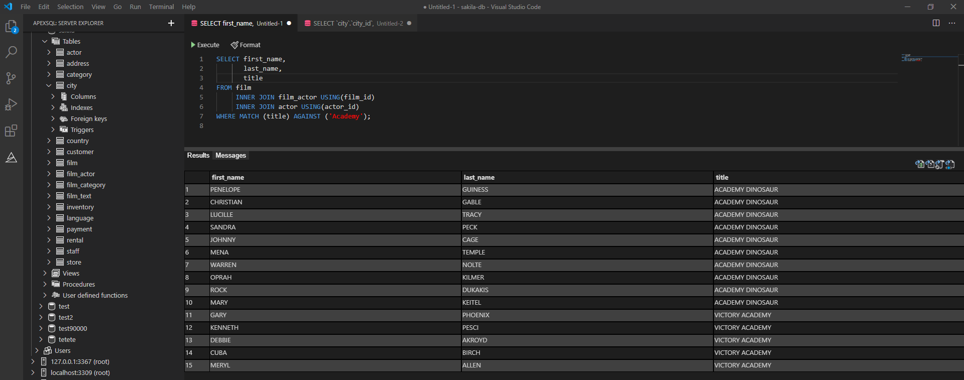 MySQL Search Searching For Data In Tables